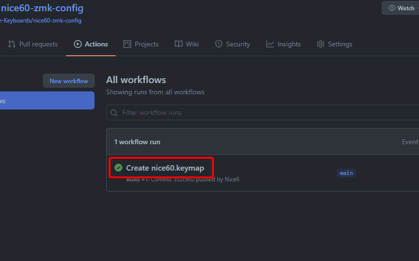 Getting Started - nice!60